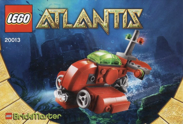 20013 Neptune Mini Sub | Lego Atlantis Wiki | Fandom