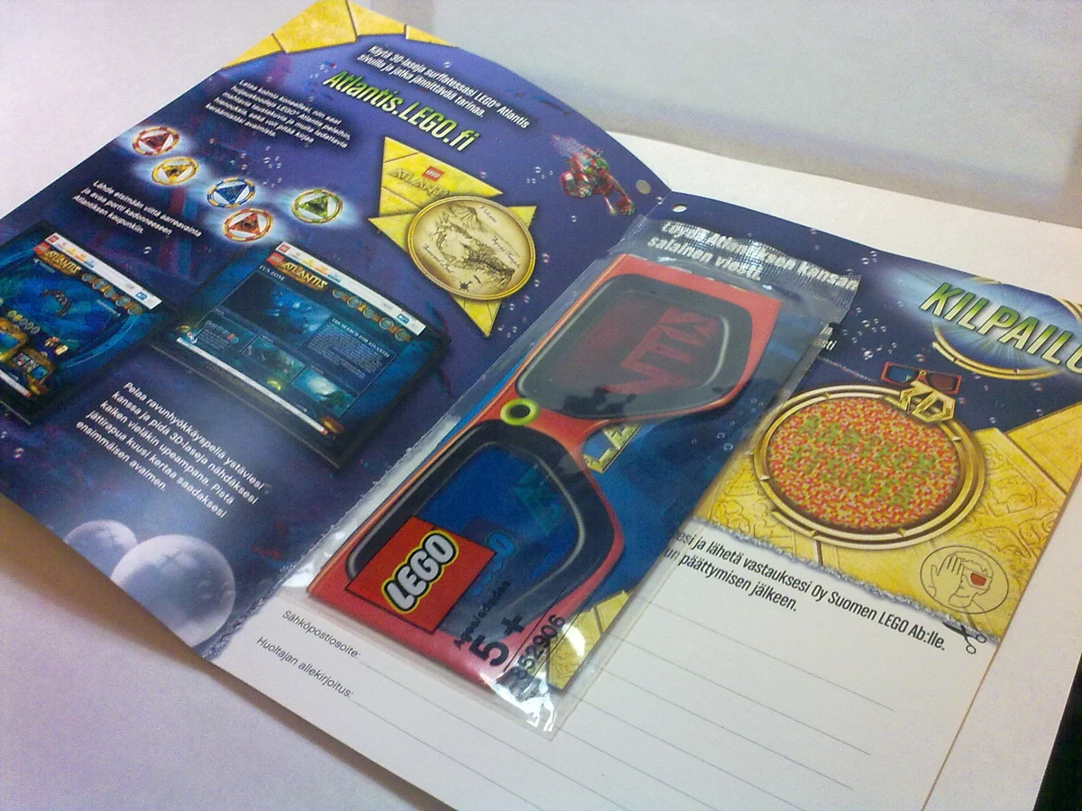 3D Glasses | Lego Atlantis Wiki | Fandom