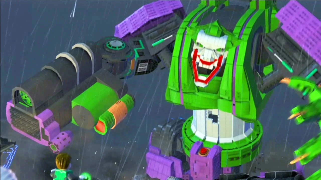 Joker Robot In Batman Game DC Comics LEGO Batman Tumbler Vs.