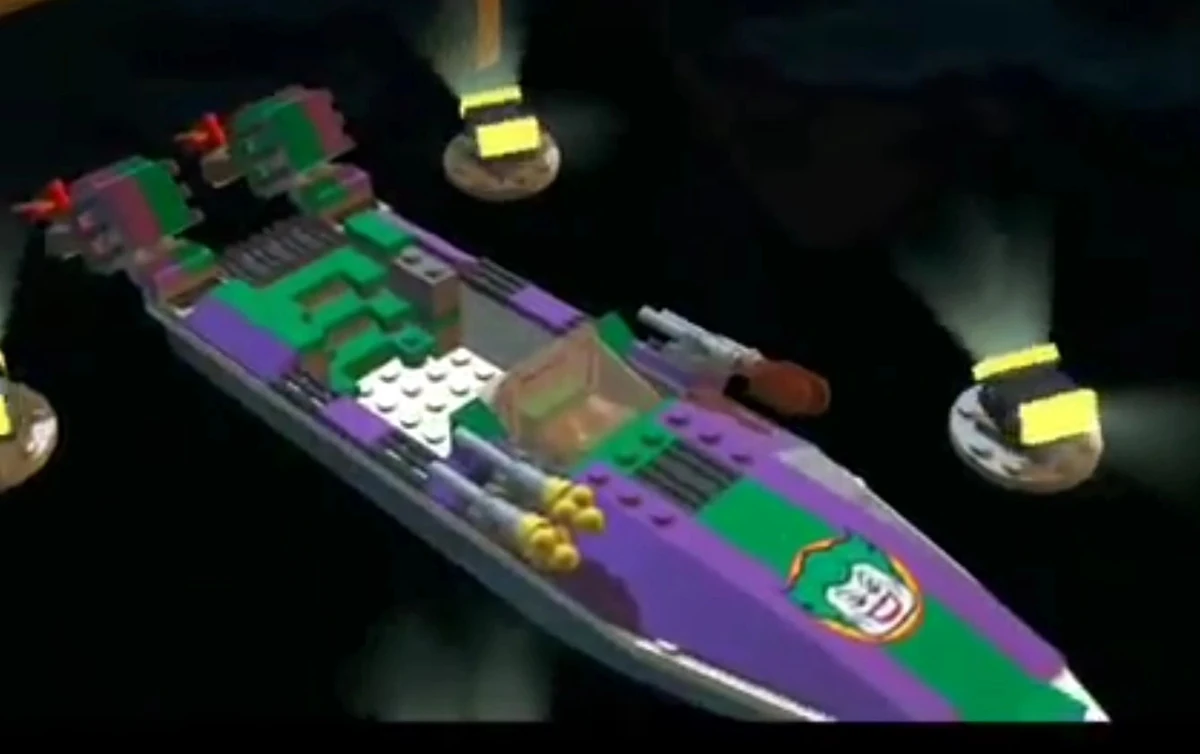 The Joker's Speedboat | LEGO Batman Wiki | Fandom