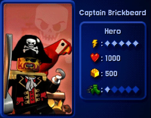 Captain Brickbeard | Lego battles Wiki | Fandom