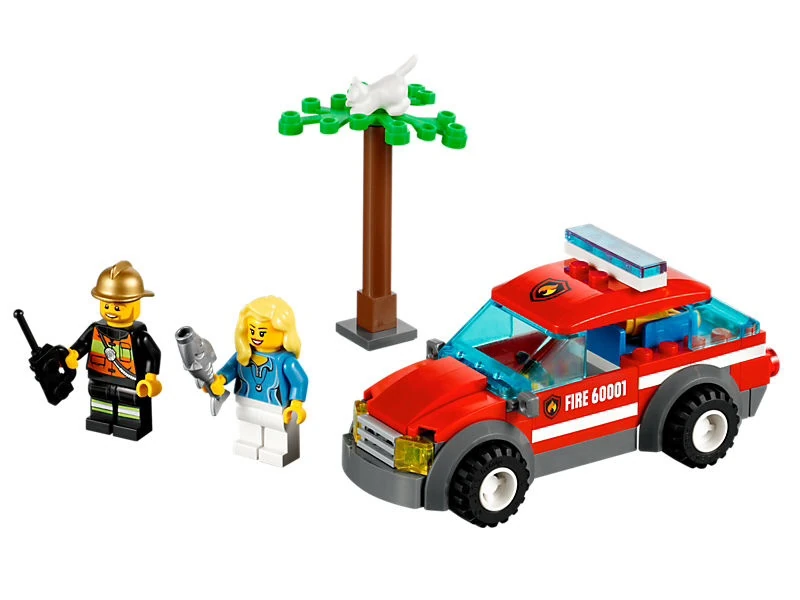 60001 Fire Chief's Car | Lego City Wiki | Fandom