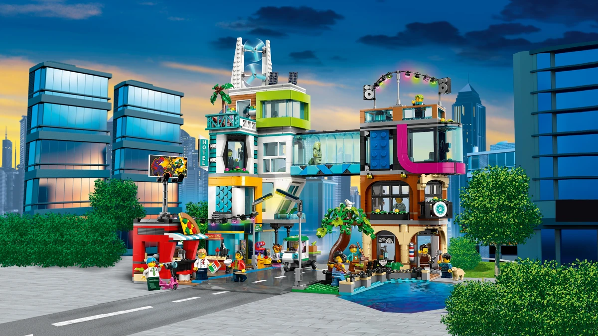 Downtown LEGO City | Lego City No Limits Wiki | Fandom