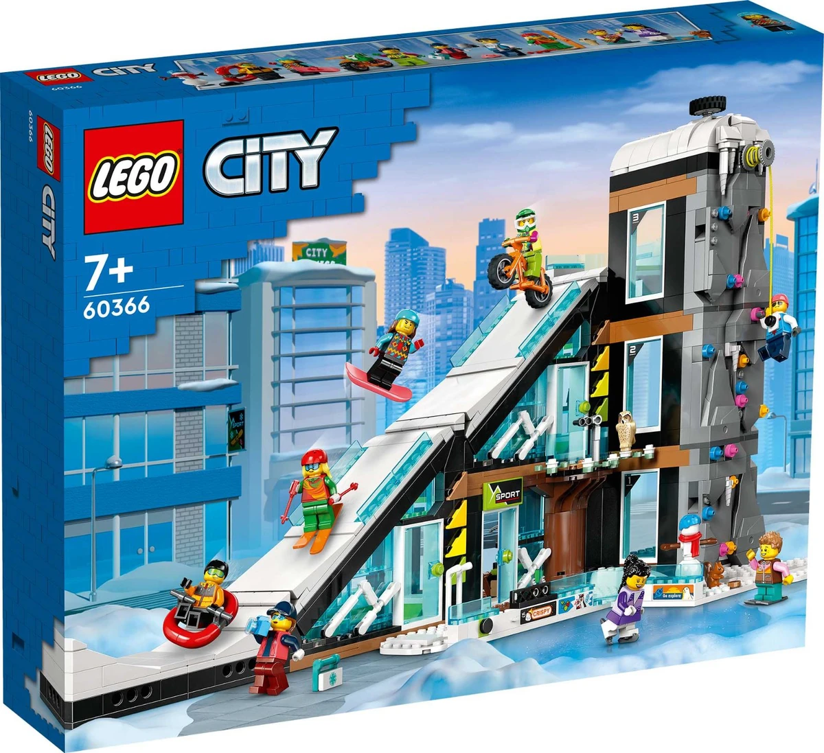 60366 Ski and Climbing Center | Lego City No Limits Wiki | Fandom