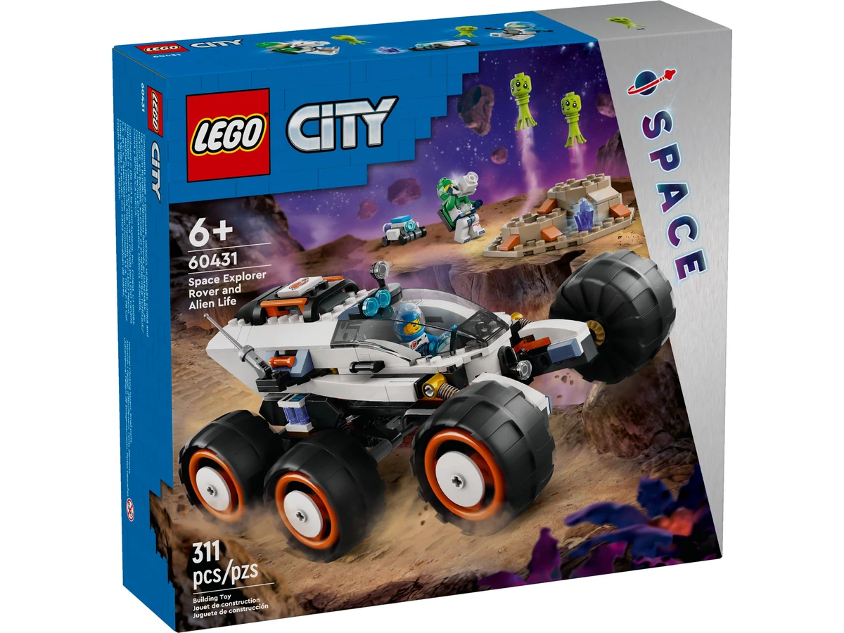 60431 Space Explorer Rover and Alien Life | Lego City No Limits Wiki ...