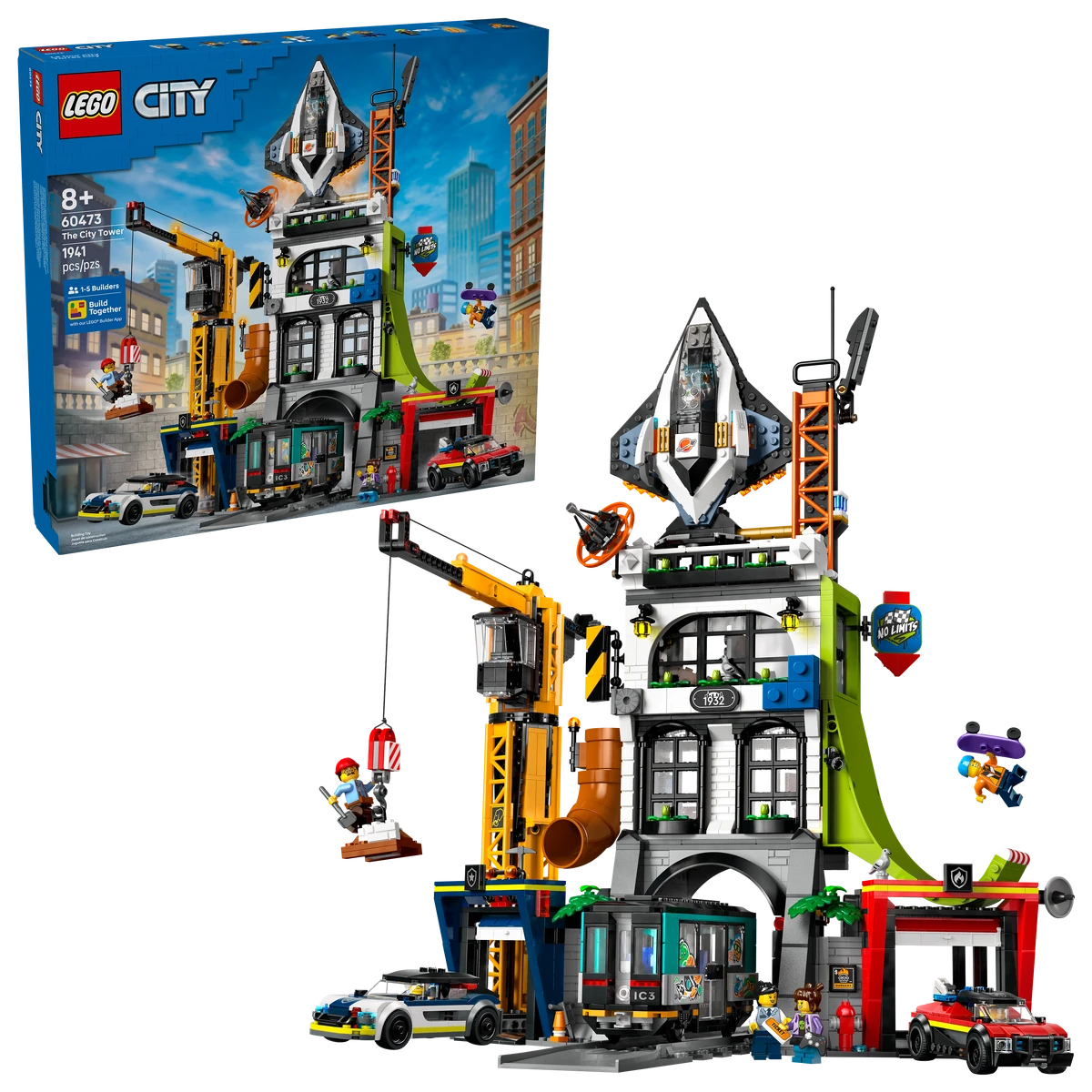 60473 The City Tower | Lego City No Limits Wiki | Fandom
