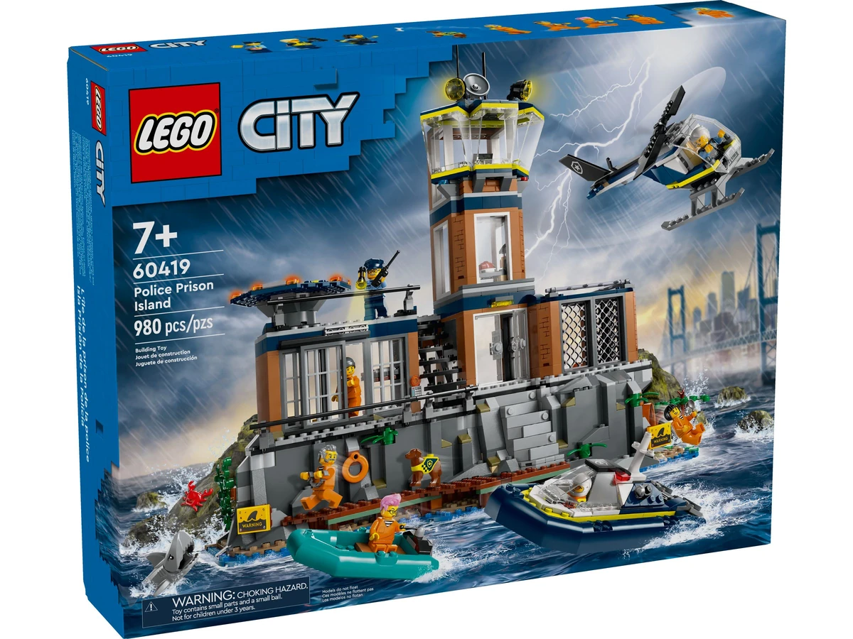 60419 Police Prison Island | Lego City No Limits Wiki | Fandom