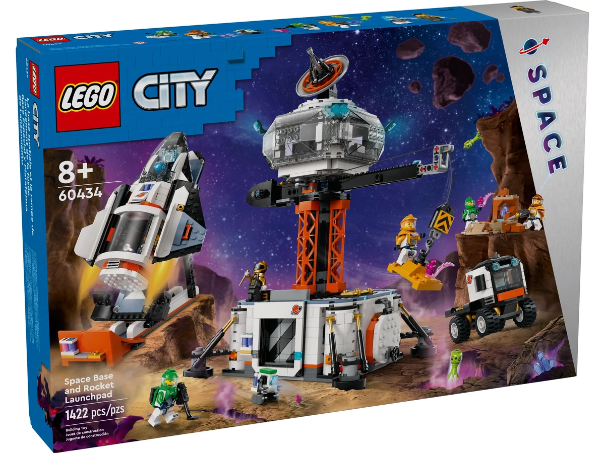 60434 Space Base and Rocket Launchpad | Lego City No Limits Wiki | Fandom