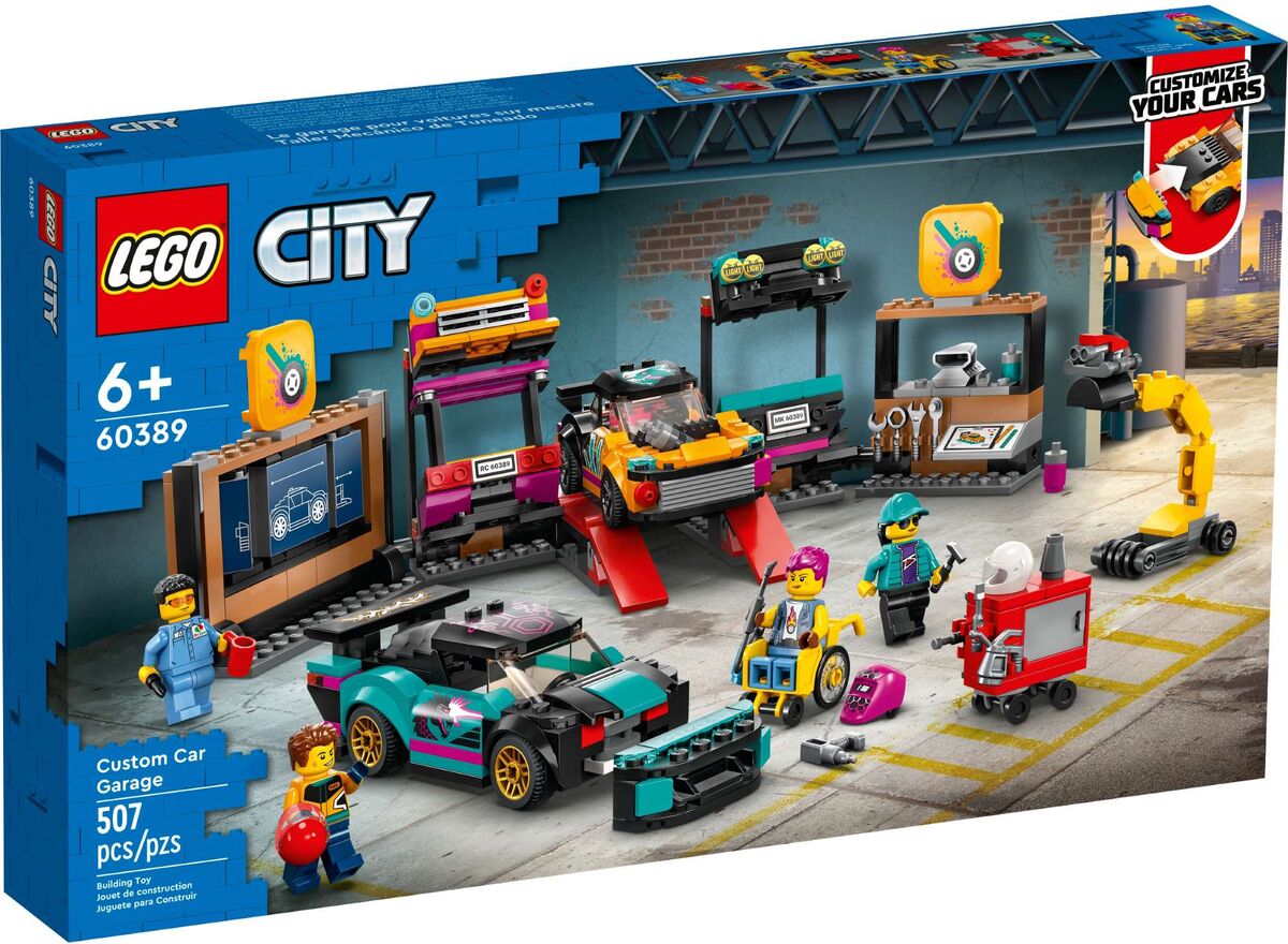 60389 Custom Car Garage Lego City No Limits Wiki Fandom