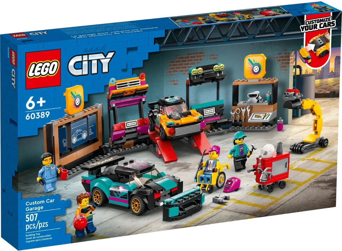 60389 Custom Car Garage | Lego City No Limits Wiki | Fandom