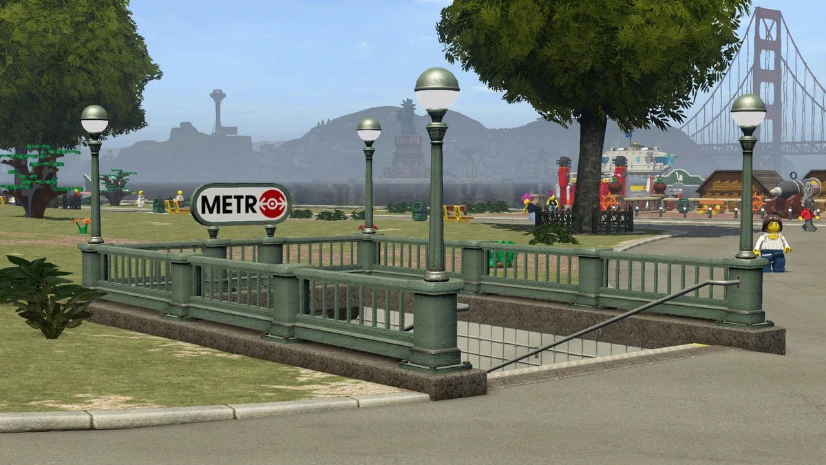 Crescent Park Station | LEGO City: Undercover Wiki | Fandom