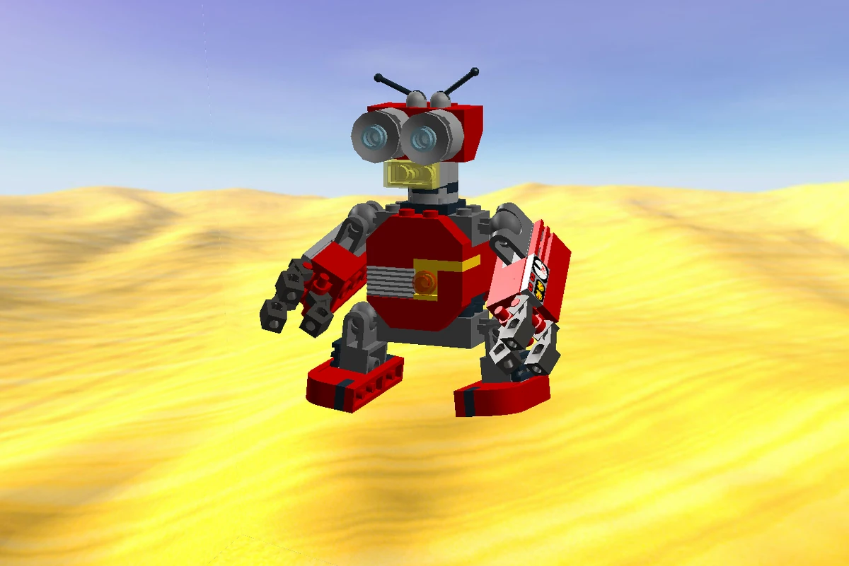 Red Robot | Custom LEGO Creations Wiki | Fandom