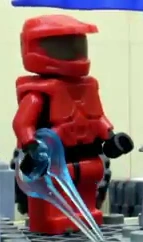 Unidentified Electric Weapon Red Soldier | Lego Film Wiki | Fandom