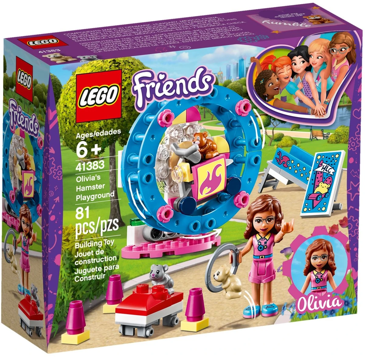 Olivia's Hamster Playground (41383) | LEGO Friends Wiki | Fandom