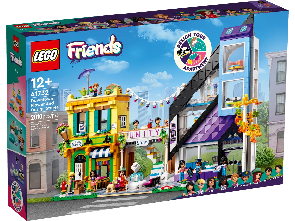 Downtown Flower and Design Stores (41732) | LEGO Friends Wiki | Fandom