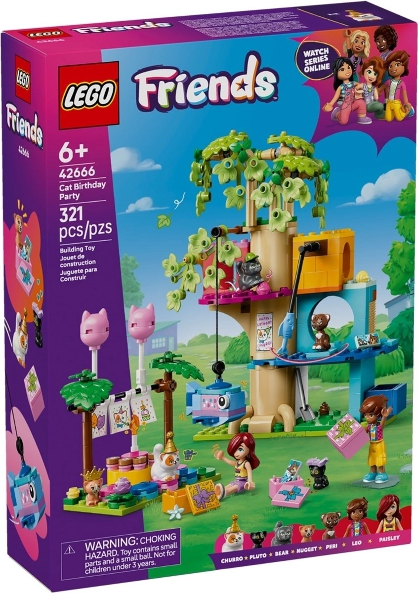 Cat Birthday Party (42666) | LEGO Friends Wiki | Fandom