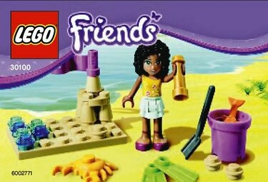 Andrea's Beach (30100) | LEGO Friends Wiki | Fandom