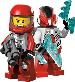 Lego Galaxy Squad Red Team