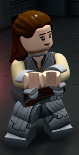 Rey (Grey Jedi Wrap - Unarmed) | LEGO Games Wiki | Fandom
