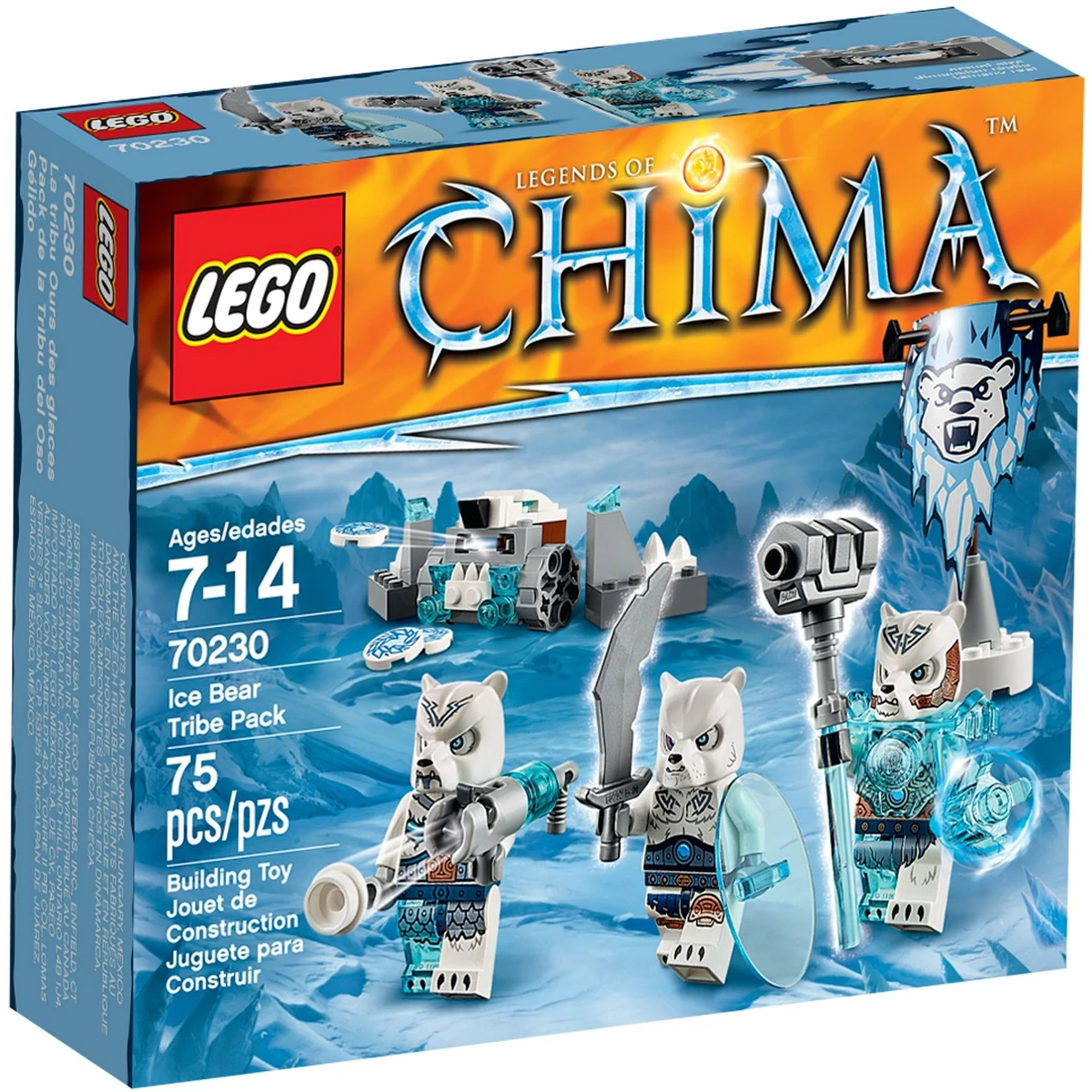 70230 Ice Bear Tribe Pack | LEGO Legends of Chima Wiki | Fandom