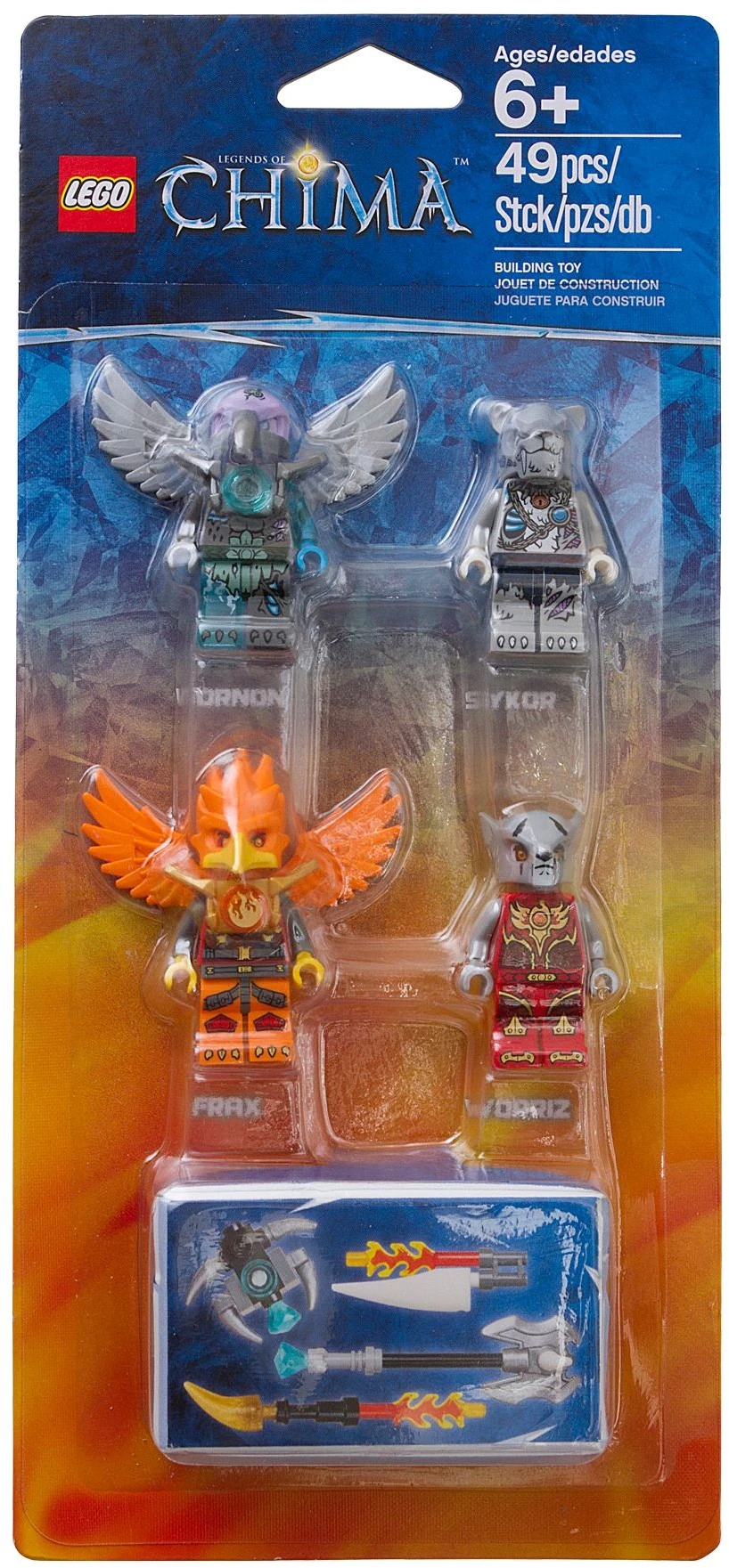850913 Fire and Ice Minifigure Accessory Set | LEGO Legends of Chima ...