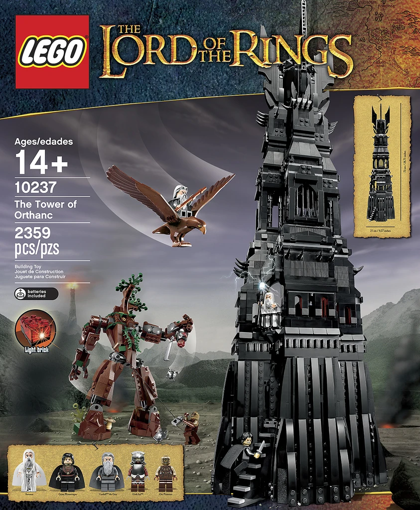 10237 The Tower of Orthanc | LEGO Lord of the Rings\Hobbit Wiki | Fandom