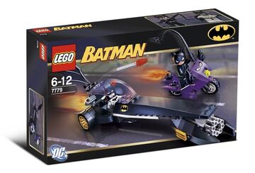 7779 The Batman Dragster Catwoman Pursuit Lego Marvel and DC Superheroes Wiki Fandom