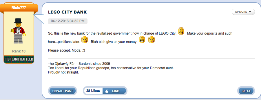 LEGO CITY BANK | LEGO Message Boards Wiki | Fandom