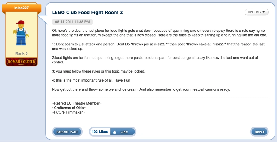LEGO Club Food Fight Room 2 | LEGO Message Boards Wiki | Fandom