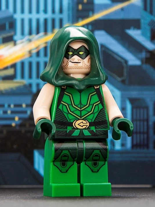 Green Arrow (Hood Up) | LEGO® Minifigures Wiki | Fandom