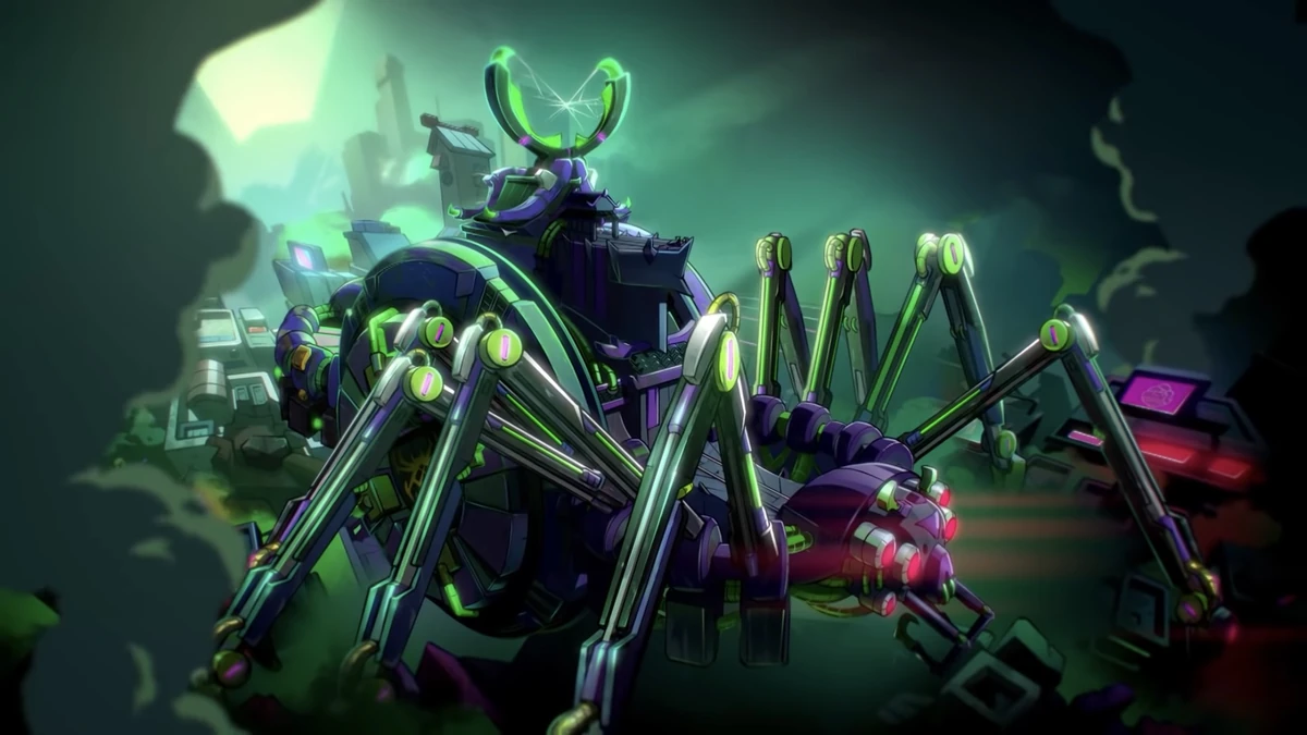 Spider mech | Monkie Kid Wiki | Fandom