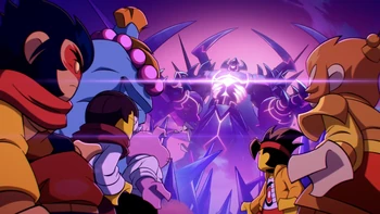 Final battle with Lady Bone Demon | Monkie Kid Wiki | Fandom