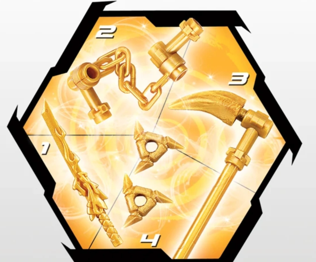 The Golden Weapons | Lego Ninjago Wiki | Fandom