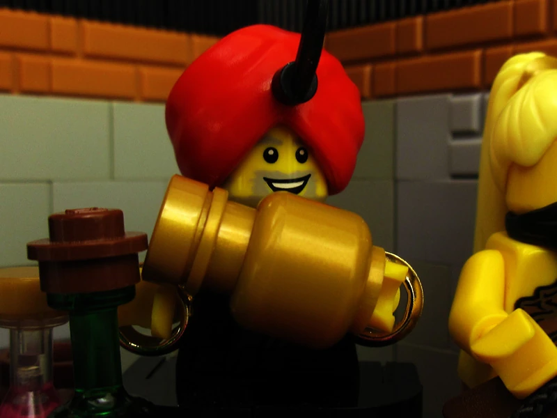 Mysterious golden urn | Lego Quest Wiki | Fandom