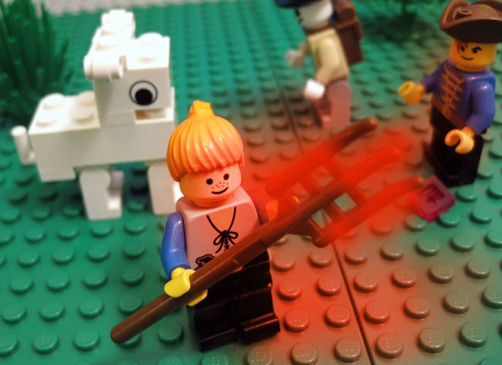 Muck-encrusted pitchfork | Lego Quest Wiki | Fandom
