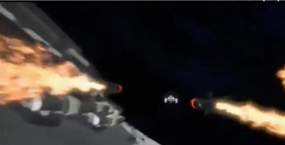 Dogfight near Coruscant | Lego Star Wars Media Wik | Fandom