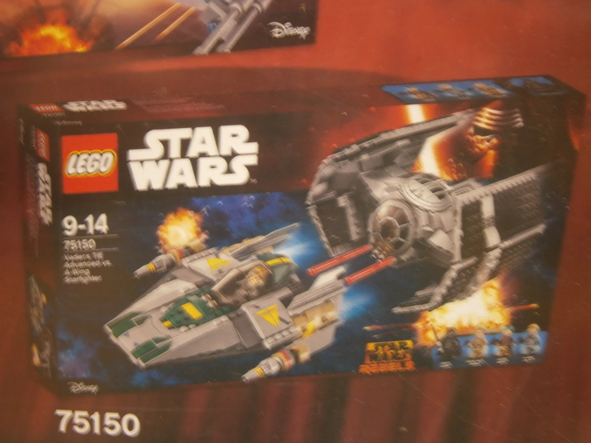 75150 Vader´s TIE- Advanced vs. A- Wing Fighter | Lego Star Wars-Wiki ...