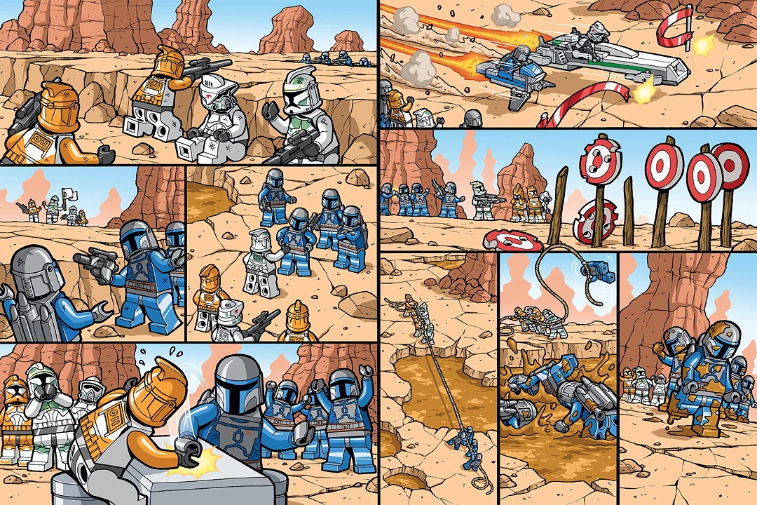Lego Star Wars Comics | Lego Star Wars Wiki | Fandom