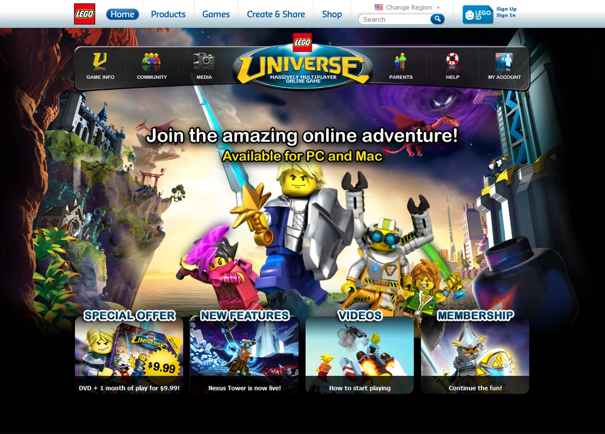 Category:LEGOUniverse.com | LEGO Universe Wiki | Fandom