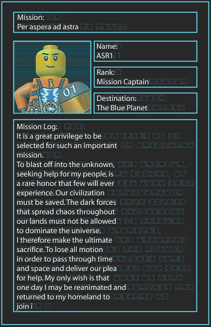 ASR1 | LEGO Universe Wiki | Fandom