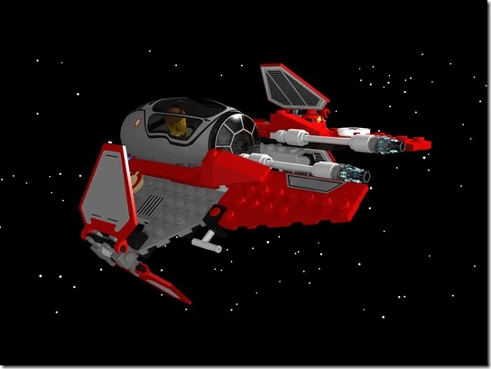 Jedi Starfighter (Red) | Lego Video Game Wiki | Fandom