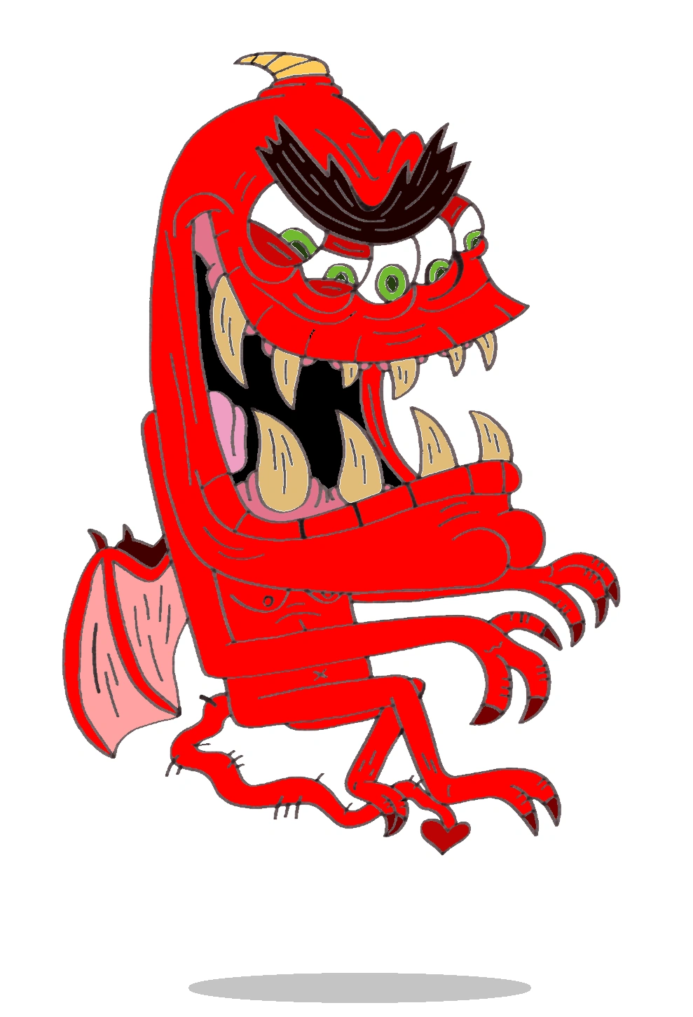 Five-eyed monster | Legrandh Wiki | Fandom