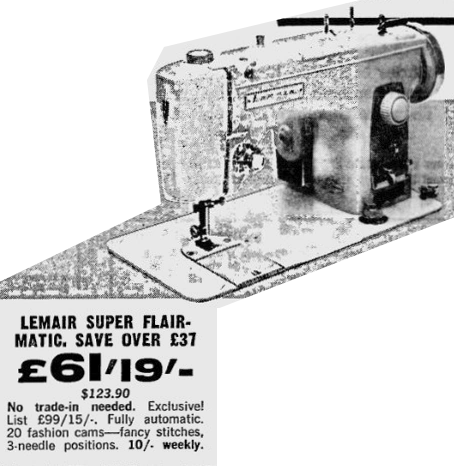 Le 460 Super Flairmatic | Lemair Sewing | Fandom