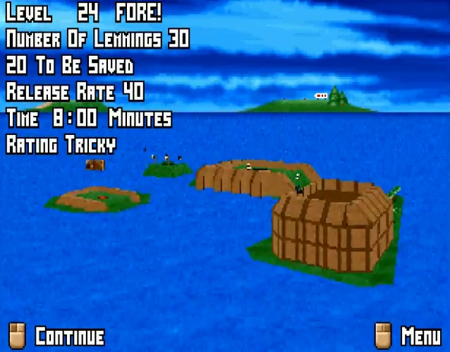 Fore! | Lemmings Wiki | Fandom