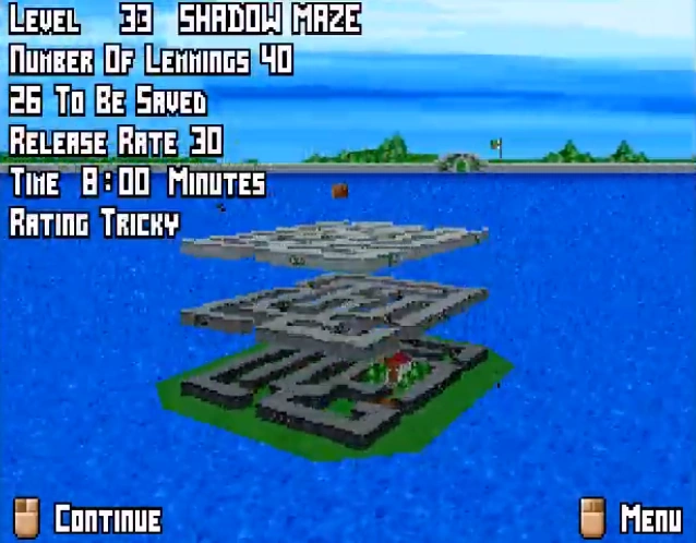 Shadow Maze | Lemmings Wiki | Fandom