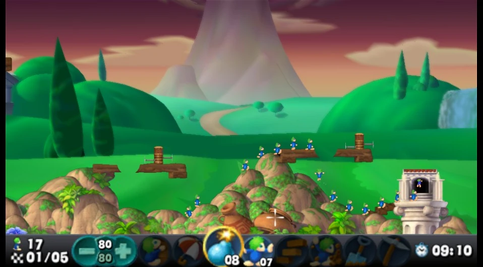 Block first, Explode second | Lemmings Wiki | Fandom