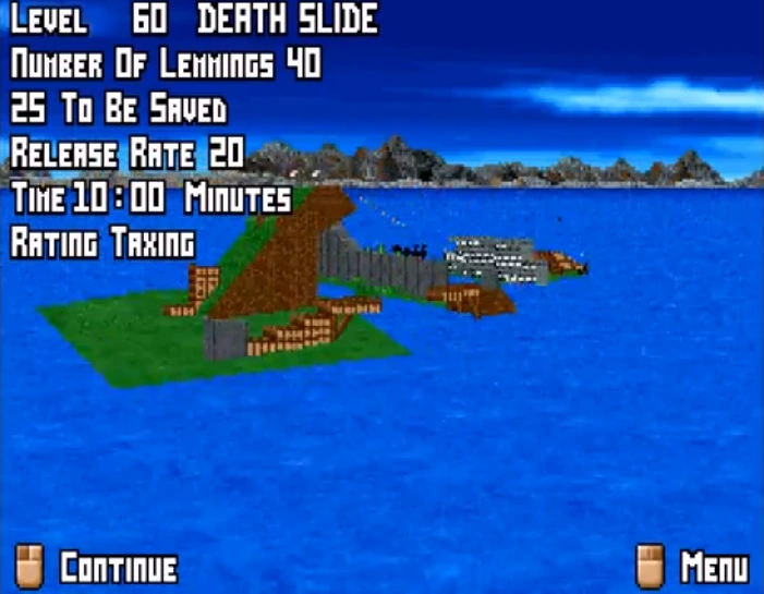 Death Slide | Lemmings Wiki | Fandom