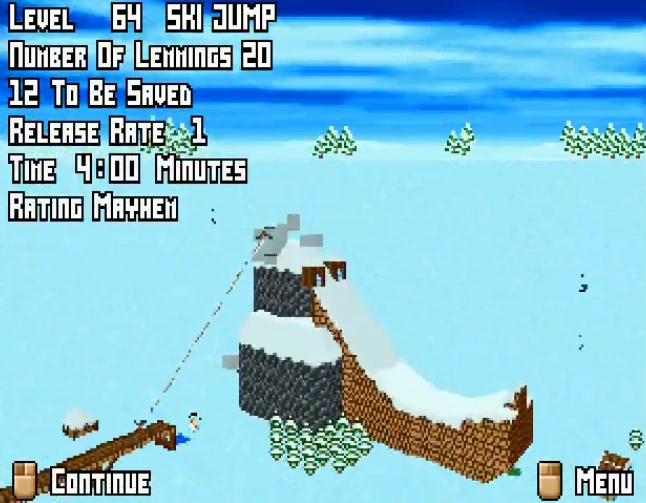 Ski Jump | Lemmings Wiki | Fandom