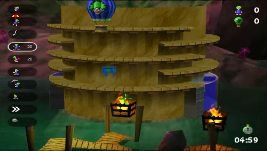 Build and Block | Lemmings Wiki | Fandom