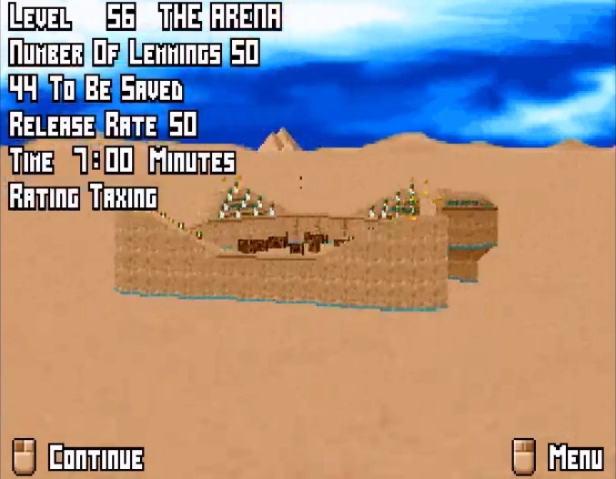 The Arena | Lemmings Wiki | Fandom